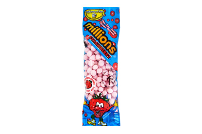 Strawberry Millions Sweets - Mini Tube | British Candy Classics