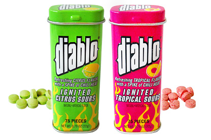 Doble Diablo - A two-pack of spicy, sour, tasty candy