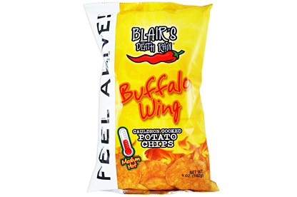 Blair's Death Rain Buffalo Wing Chips (142g)
