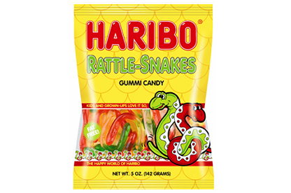 Haribo Rattle-Snakes (142g)