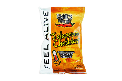 Blair's Death Rain Jalapeño Cheddar Chips (43g)