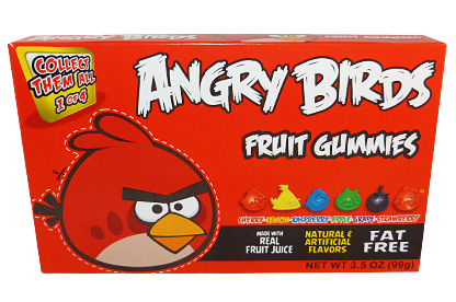 Angry Birds Fruit Gummies (Red Bird - box 1 of 4)