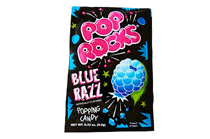 Blue Razz Pop Rocks | American Popping Candy | UK