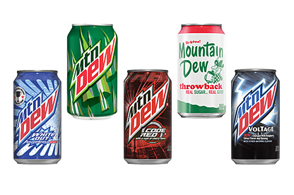 Do the Dew - Mountain Dew 5-flavour pack