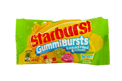 Starburst Sour Gummibursts