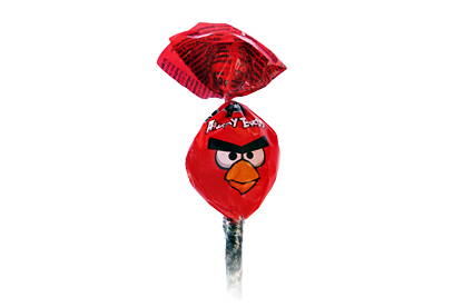 Fazer Angry Birds Strawberry Lollipop