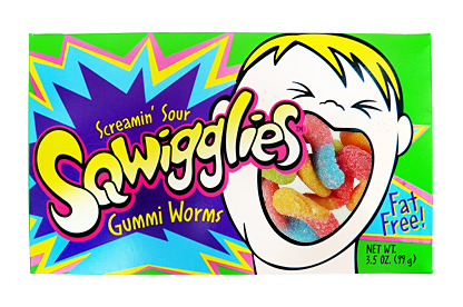 Sqwigglies Gummi Worms