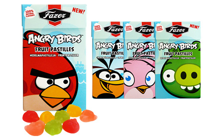 Fazer Angry Birds Fruit Pastilles (single)