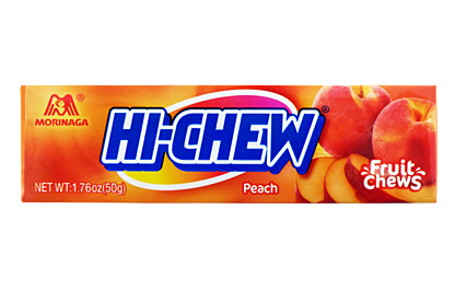 Peach Hi-Chew fruit chews