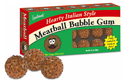Hearty Italian Style Meatball Bubble Gum