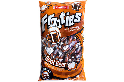 Root Beer Tootsie Frooties 360ct (1.1kg) Bag