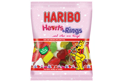 Haribo Hearts & Rings (160g)
