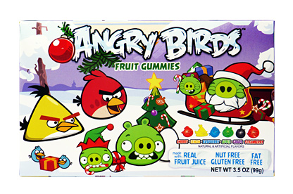 Angry Birds Christmas Fruit Gummies