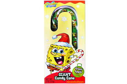 Giant SpongeBob Candy Cane (Green Apple)