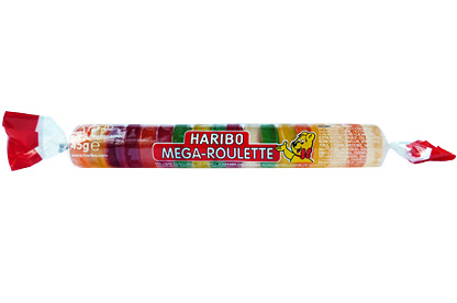 Haribo Fruit Gummies Roll (45g)