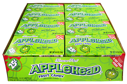 Applehead Candy (Box of 24)