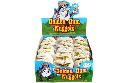 Golden Gum Nuggets (Box of 24)