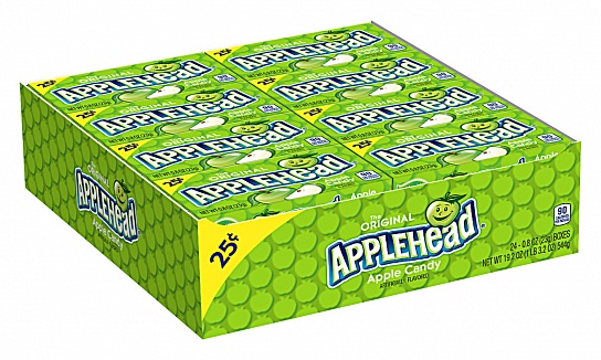 Applehead Candy (Box of 24) | American Candy | Wholesale UK