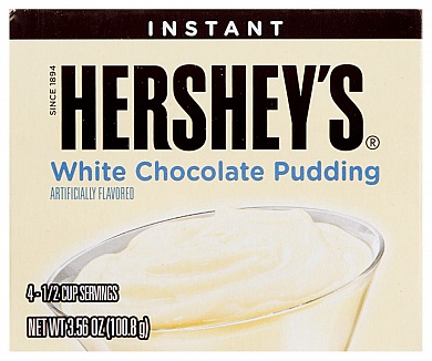 Hershey's Instant White Chocolate Pudding (Box of 12)