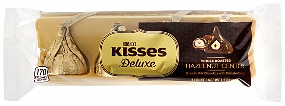 Hershey's Kisses Deluxe Hazelnut Center (Box of 12)