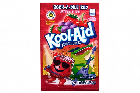 Rock-A-Dile Red Kool-Aid flavoured drink mix