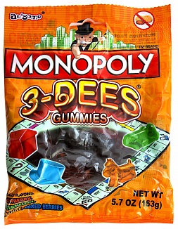 Monopoly 3-Dees Gummies