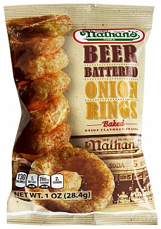 Nathan's Beer Battered Onion Rings | American Snacks | UK