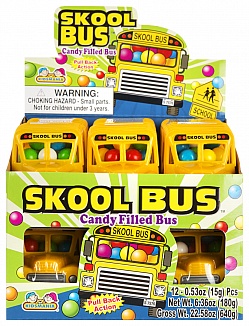 Kidsmania Candy Filled Skool Bus (Box of 12)