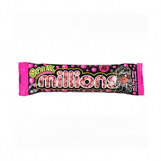 Sour Strawberry Millions Tubes | British Candy | UK