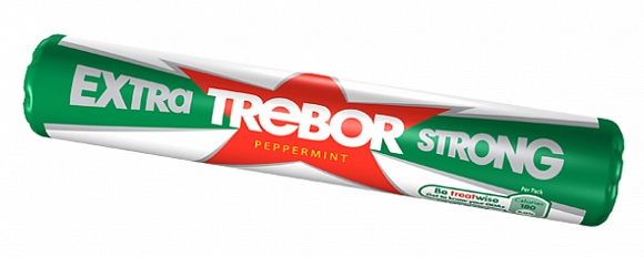 Trebor Extra Strong Mints Peppermint (Box of 40)
