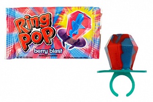 Blue Raspberry Ring Pop (14g)