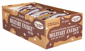 Arctic Mint Military Energy Gum, Caffeine Supplement Chewing Gum