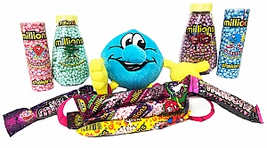 Bubblegum Millions Sweets - Mini Tube | British Candy Classics
